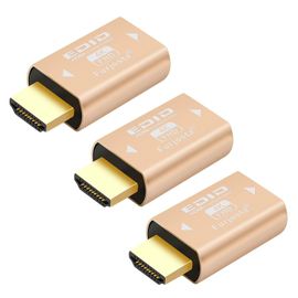 4K Hdmi Edid Emulator Passthrough Adapter Hdmi Dummy Plug For Computer ...
