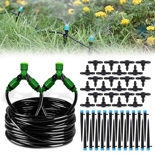 30m 30m 30m Kit Arrosage Automatique pour Jardin,D'Irrigation Goutte Avec Arrosage,SystèMe D ...