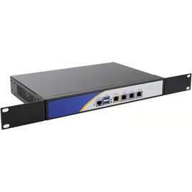 Rackmount 1U J4125 Quad Core Firewall Micro Appliance,Mini Pc,Nano Pc,Router Pc,4 Rj45 I225-V ...