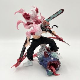 Chainsaw Man Denji Anime Figure Chainsaw Man Rage Battle Bat Safaction ...