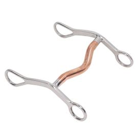 Mors à filet pour cheval : conception à embouchure articulée pour un ...