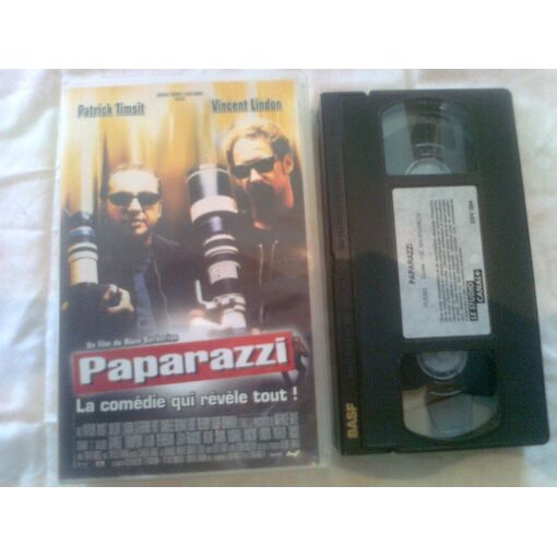 Cassette vidéo VHS - Paparazzi - Alain Berbérian | Rakuten