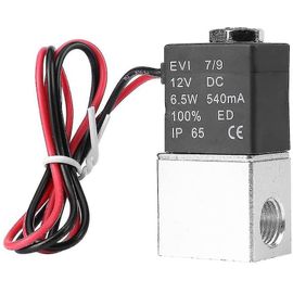Électrovanne, 12v Dc 1/4 « 2 voies normalement fermée 1.2mpa ...