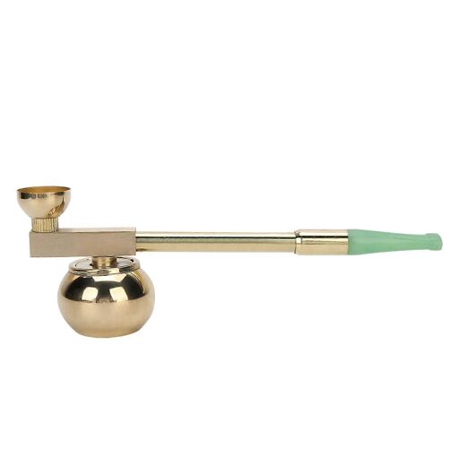 Dual Purpose Brass Water Smoke Pipe Portable Mini Water Pipe Filter ...