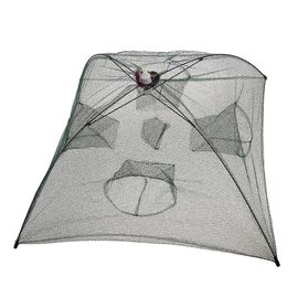 Piège à pêche pliable Filet Crabe Crevette Crevette Écrevisse Homard ...