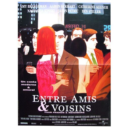 ENTRE AMIS ET /& VOISINS - Véritable Affiche De Cinéma Pliée - Format ...