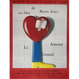 Le Grand Amour - Affiche Originale De Cinéma - Format 120x160 Cm - De ...