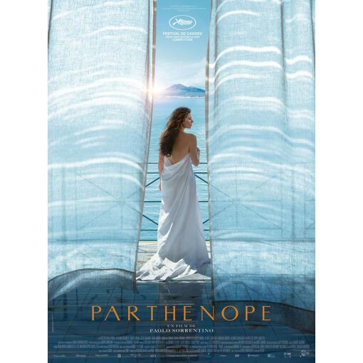PARTHENOPE - Véritable Affiche De Cinéma Roulée - Format 120x160 Cm ...