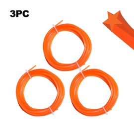 3.0mm/4.0mm débroussailleuse corde tranchante tondeuse à gazon pentagramme Nylon tondeuse ligne ...