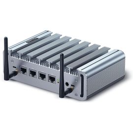 Firewall Mini Pc,Firewall Micro Appliance Celeron J4125,4 X 2.5Gbe I225 ...