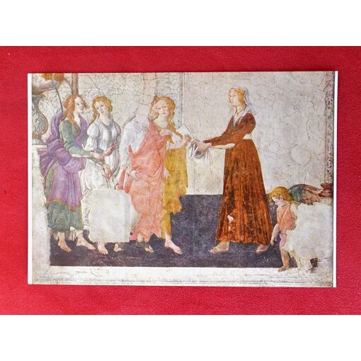 Carte Postale Musée du LOUVRE (Ecole Florentine), Paris. BOTICELLI(1447 ...