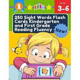 250 Sight Words Flash Cards Kindergarten and First Grade Reading ...