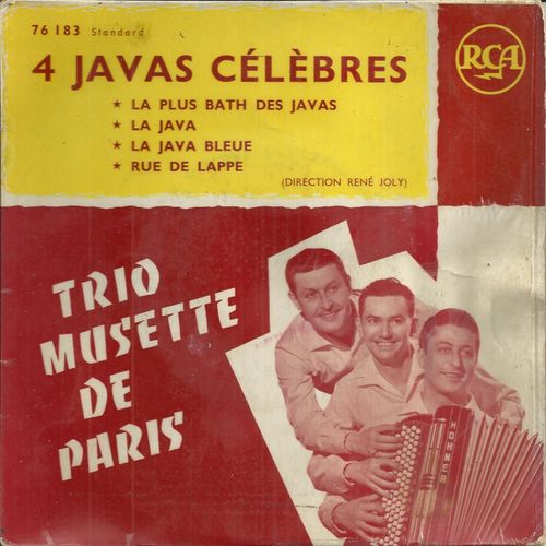 4 javas célèbres : la plus bath des javas (tremolo) - la java (M. yvain ...