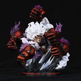 22cm One Piece Luffy Gear 5 rysunek Sun God Nika figurki Anime statua ...