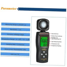 SMART SENSOR Mini Luxmètre Numérique LCD Affichage Portable ...