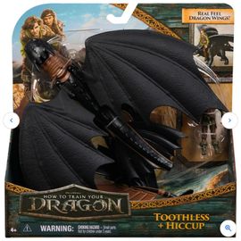 Dreamworks How to Train Your Dragon Action Figures Toothless & Hiccup 2 Pack | Rakuten