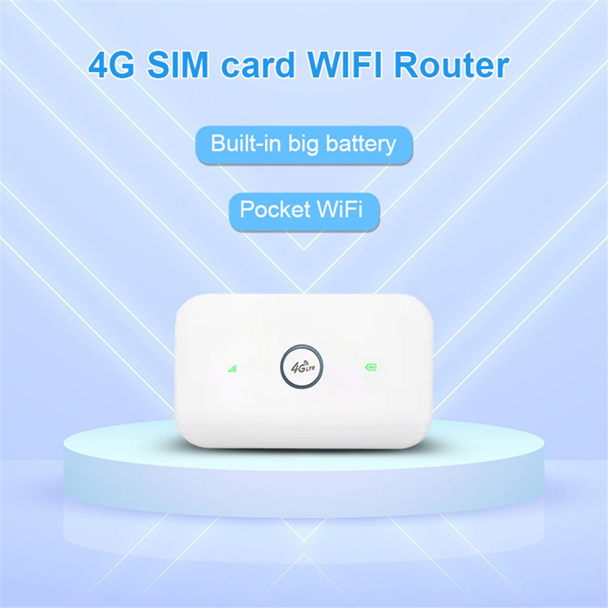 Routeur 4G Modem Wifi Sans Fil Routeur de Carte Sim Mifi Pocket Hotspot ...