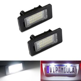 Lampe LED de plaque d'immatriculation, pour BMW E82 E88 E39 M5 E60 M5 E61 E90 E92 E93 M3 E70 E71 ...