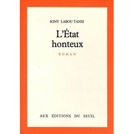 L'etat Honteux - Littérature | Rakuten