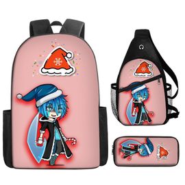 Sacs à Dos pour Enfant, Gacha Life Light Units Imprimé 3D Animé Sacs ...