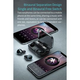 DAMIX M10 - Casque Bluetooth V5.3, Écouteurs sans fil stéréo avec ...