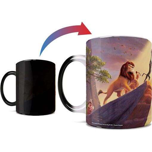 Disney - Le Roi Lion - Présentation du Cub - Thomas Kinkade - Une tasse ...