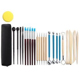 Z-C CÃ©ramique et poterie 25 Pcs Outil Modelage Clay Sculpting Tools ...