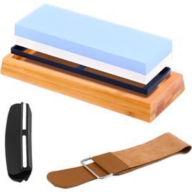 Pierre A Aiguiser À Eau: Aiguiseur Couteaux Professionnel 2 En 1 Aiguiseur Couteaux Pour Base En ...