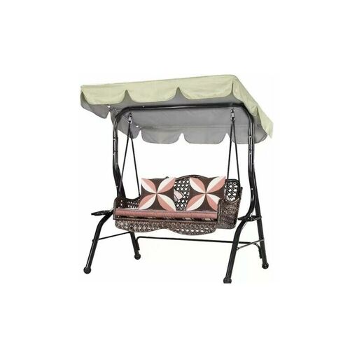 Toit de Rechange pour Balancelle de Jardin Imperméable en 210D Toit de ...