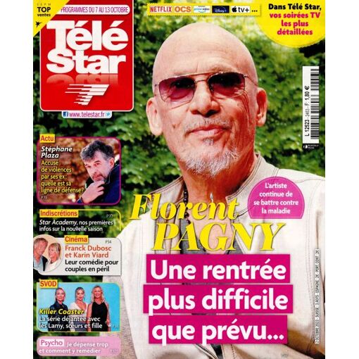 TELE STAR 2453 2023 FLORENT PAGNY/BRUCE LEE/JEAN CLAUDE VAN DAMME ...