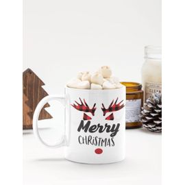 Mug de noel "Merry christmas 2" - Confectionné en France - Tasse ...