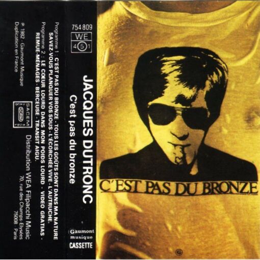 Jacques Dutronc - C'est pas du bronze - mini-disque-video-disque ...