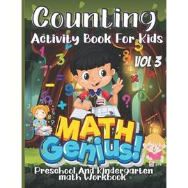 Counting Activity Book For Kids Vol 2: Coloring Counting Activities ...