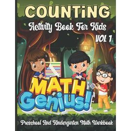 Counting Activity Book For Kids Vol 1: Coloring Counting Activities ...