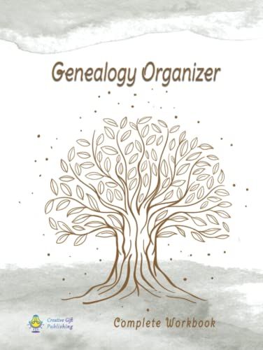 Genealogy Organizer workbook: 16 Unique Design to Your Complete Family ...