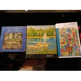 5 livres sur Monet:Monet et ses amis+une visite a Giverny+un dejeuner sur l'herbe avec Monet ...
