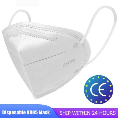 50 pcs KN95/FFP2 Masques respirants antipoussières | Rakuten