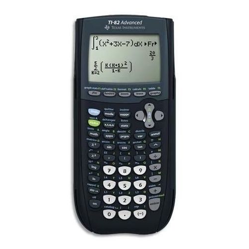 Calculatrice Texas Instruments TI 82 Advanced Rakuten