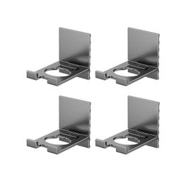 4 PièCes Bouteille Crochet Suspendu Support Mural Shampooing Bouteille ...