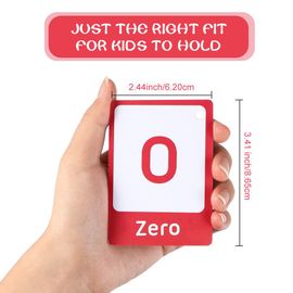 4 jeux de cartes Flash pour enfants, apprentissage précoce des chiffres ...