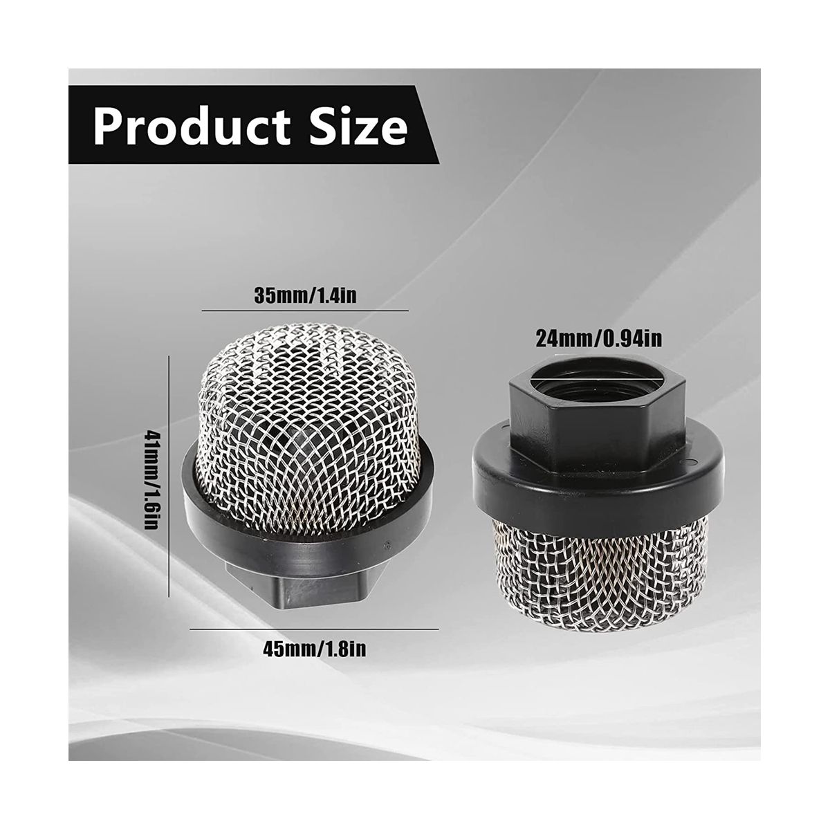 3 PièCes 246385 Filtre de CréPine D'EntréE de Tuyau, Filtre de de ...