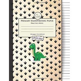 Primary Handwriting Paper Practice Note: Notebook with Blank Dotted ...