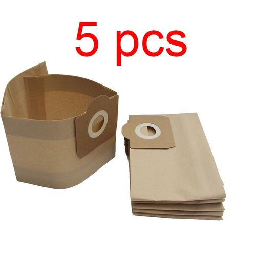 5PCS Vacuum Cleaner Filter Dust Bag For Karcher WD3 MV3 A2204 A2656 ...
