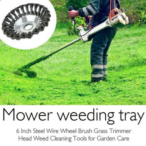6 T¿ºte de d¿¿broussailleuse Coupe-herbe pour tondeuse ¿¿ gazon motoris¿¿e ¿¿ bordure arrondie ...