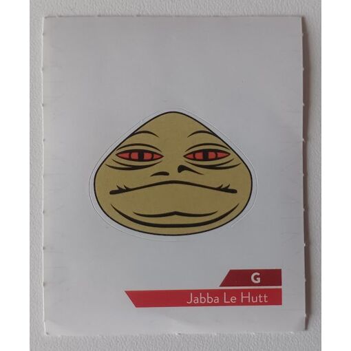 Sticker Neuf Star Wars - Leclerc 2019 - Carte Autocollant - LETTRE G ...