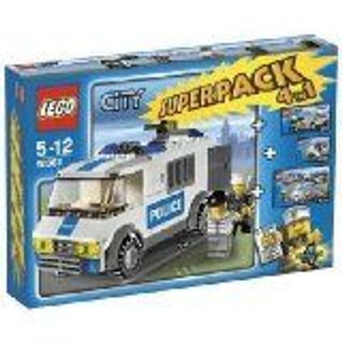 66363 LEGO City police super pack 4in1 (7245 , 7236 , 7741 , 7245 ...