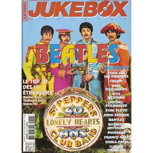 JUKEBOX MAGAZINE N° 0000246F : The Beatles, Noël Deschamps, Michel ...