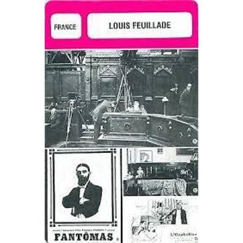 7 Fiches Monsieur Cinéma : Louis Feuillade, Les Frères Lumière, Georges ...