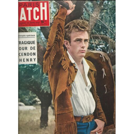 Paris match 30/03/1957 james dean, françoise arnoul, brancusi, gilbert ...