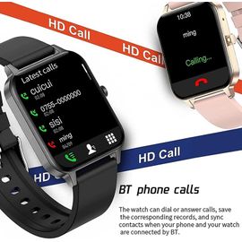 Montre Connectée de musique d'appel Bluetooth Chronus MX7, avec thermomètre, pression artérielle ...